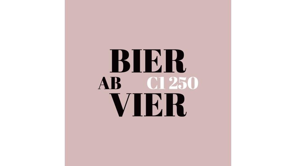 Bier ab vier